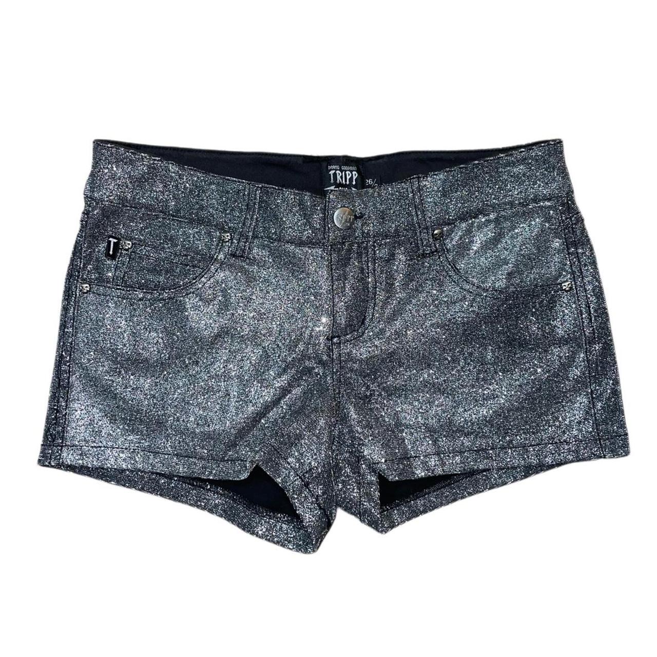 ﾟ★ Metallic Iridescent Shorts by Tripp... - Depop