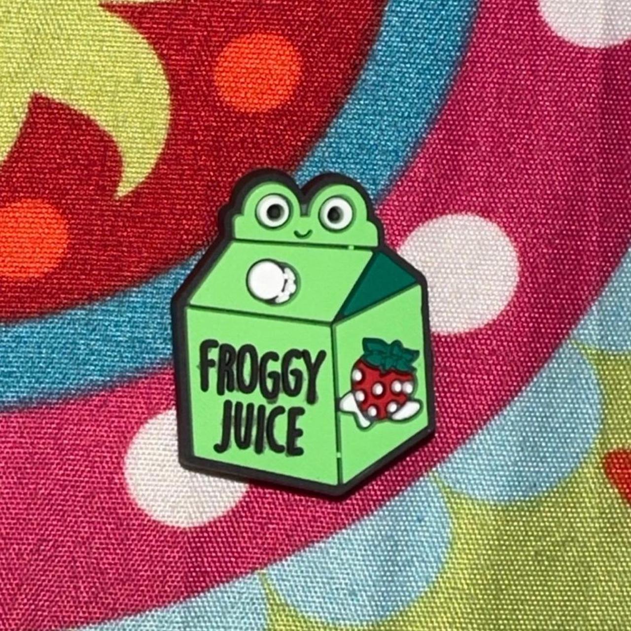 Froggy juice croc jibbit #crocs #croccharm #jibbitz - Depop