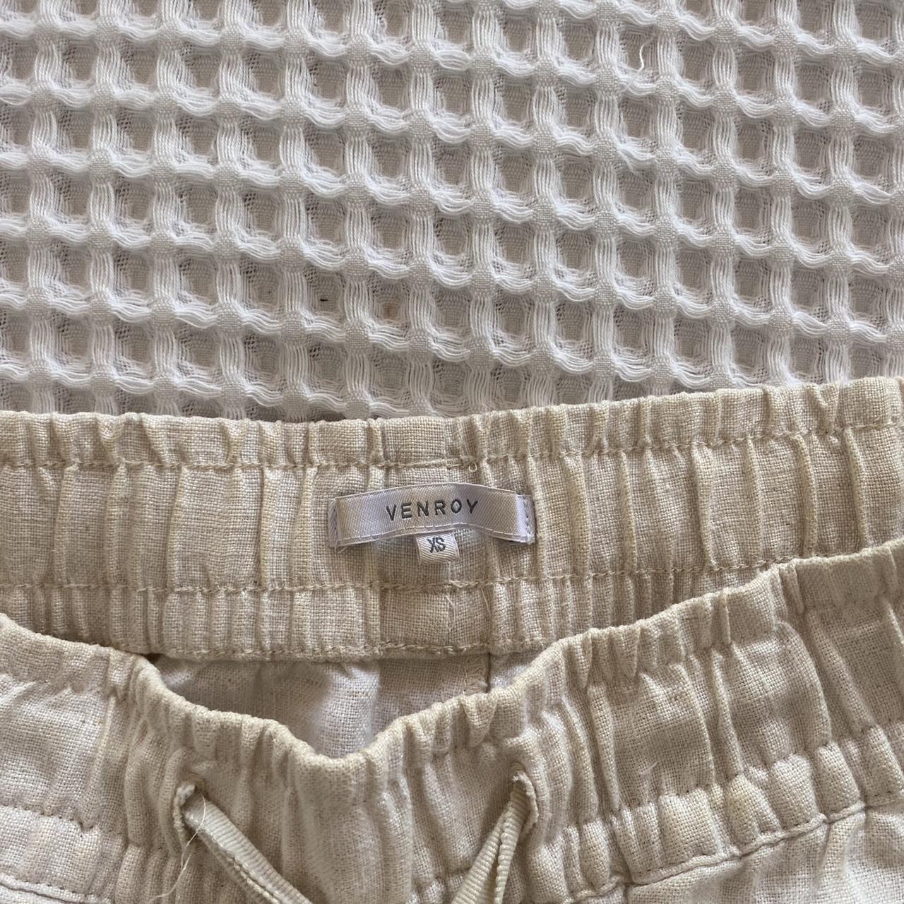 Venroy biege linen lounge pants Love these but just... - Depop