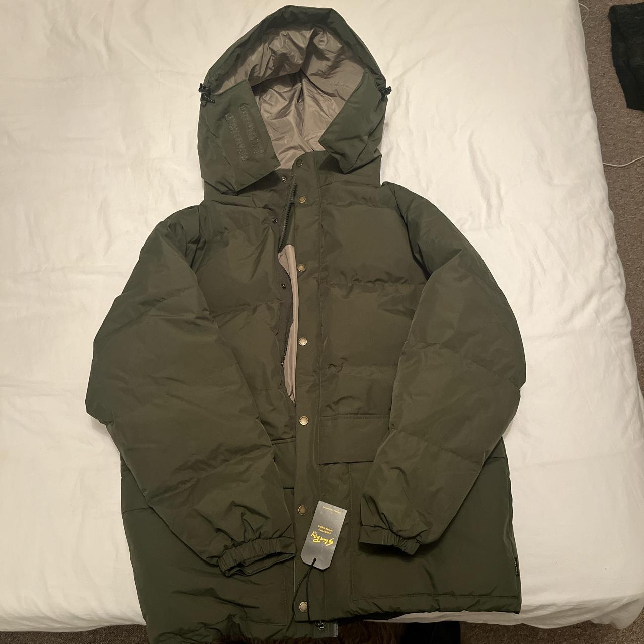Stan Ray Down Jacket Olive Brand New with Tags XL... - Depop