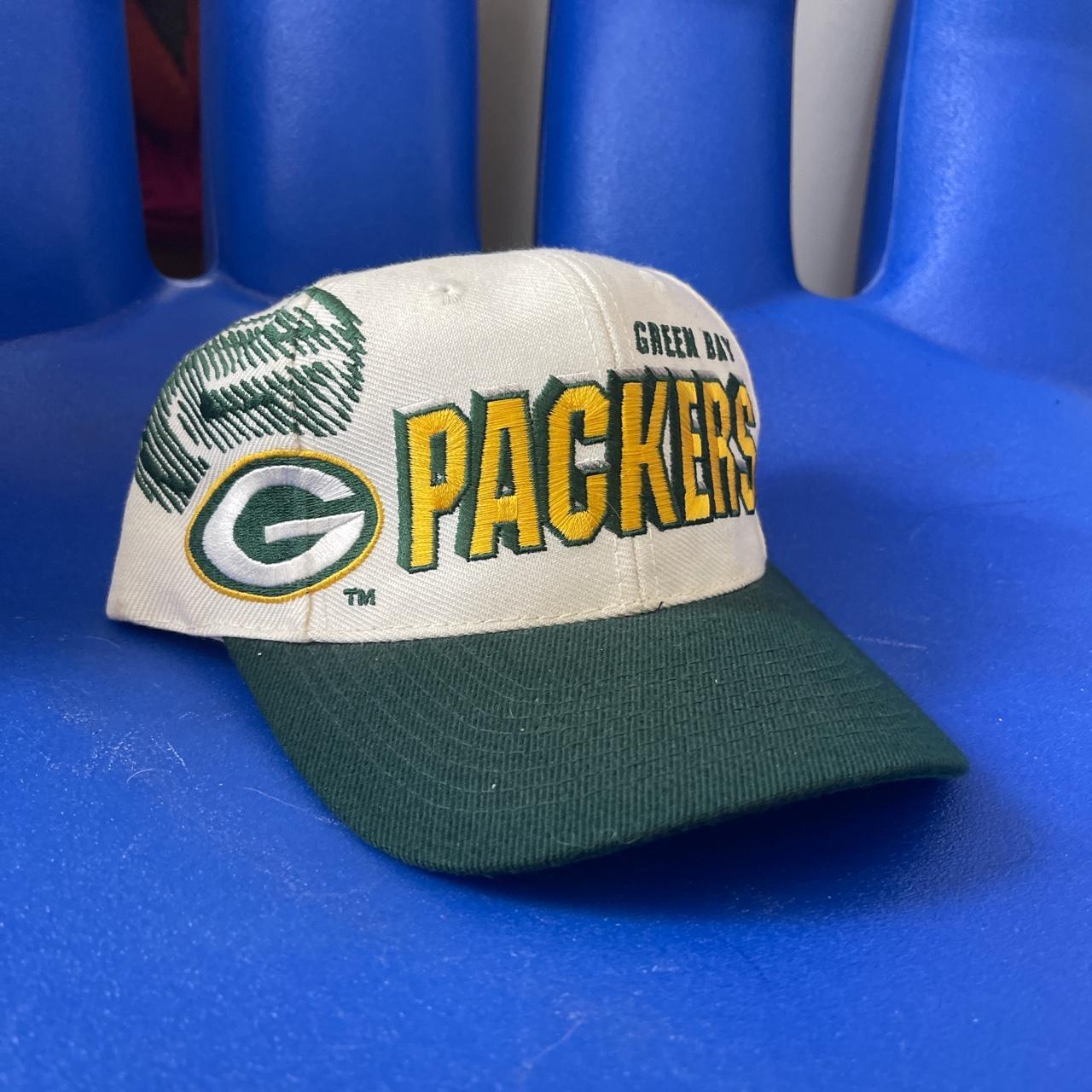 Vintage green bay packers hat // 90s Vintage NFL... - Depop