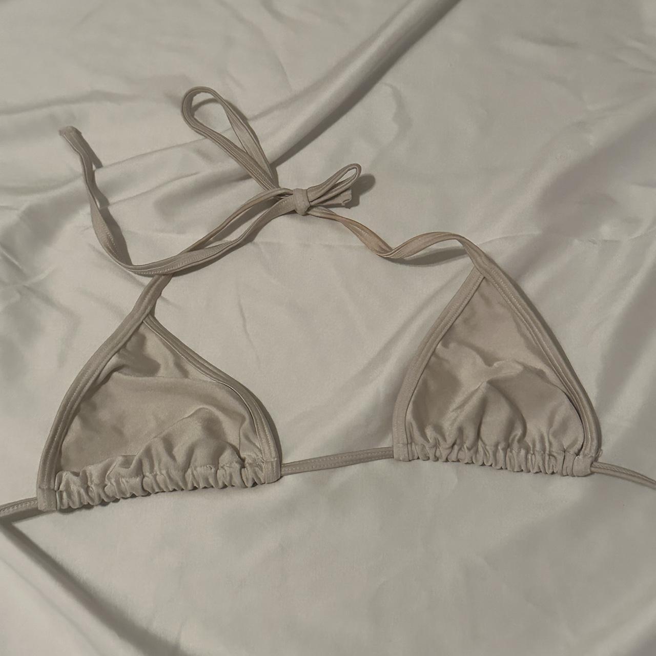 Shiny basic micro top - Depop Shiny basic micro top - Depop