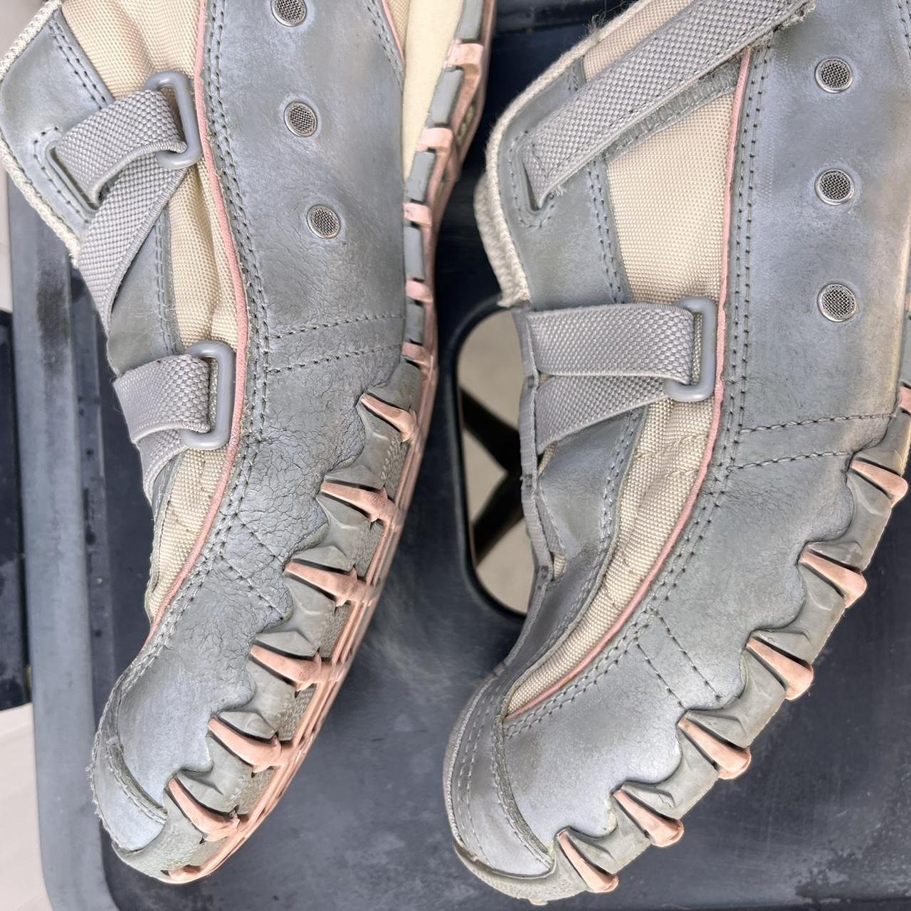 Diesel futuristic sneakers featuring Velcro strap... - Depop