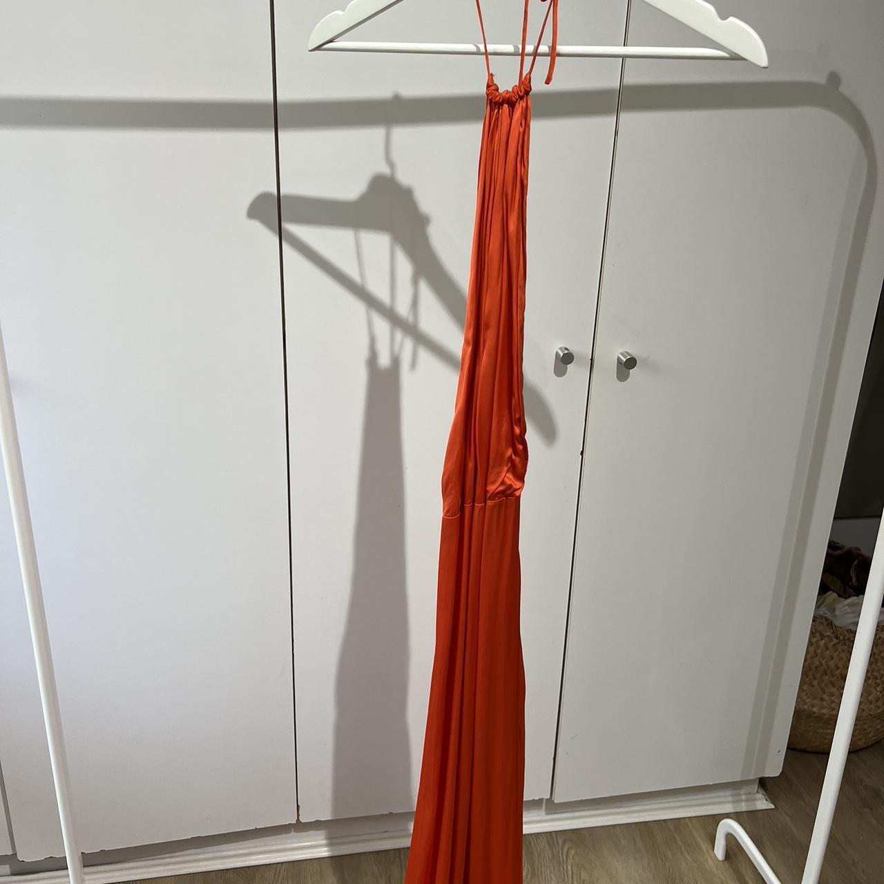 Turquoise Lane silk halter dress needs a stem,... - Depop