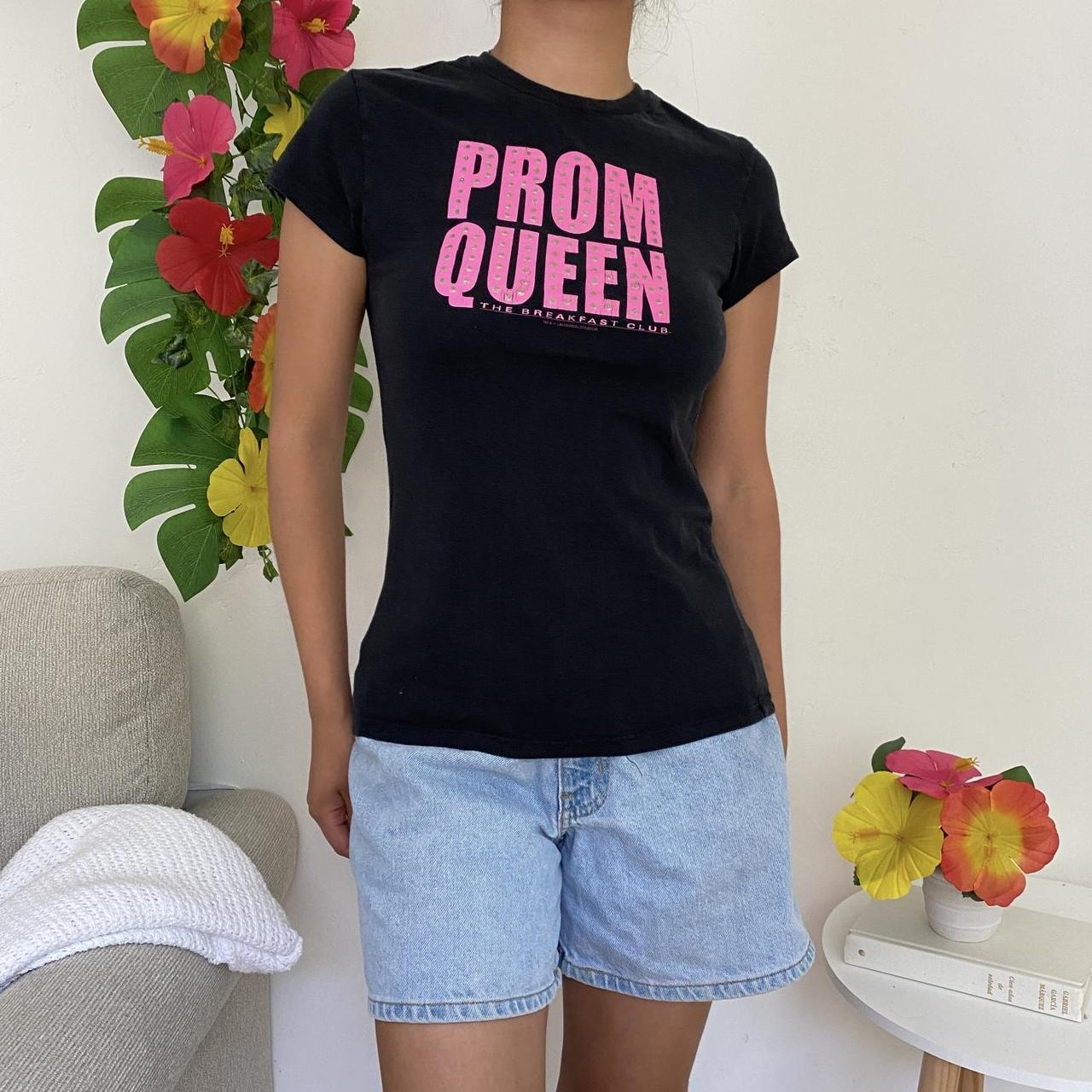 Black Prom Queen Baby Tee - Feeling like a Prom... - Depop