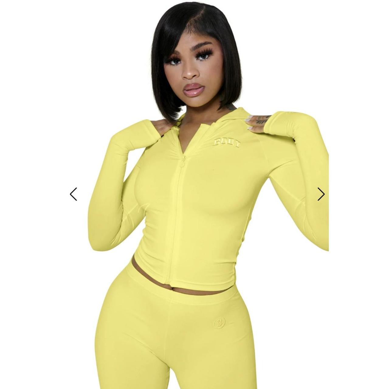 Body by Raven Tracy Basics set in yellow. 💛 This... - Depop