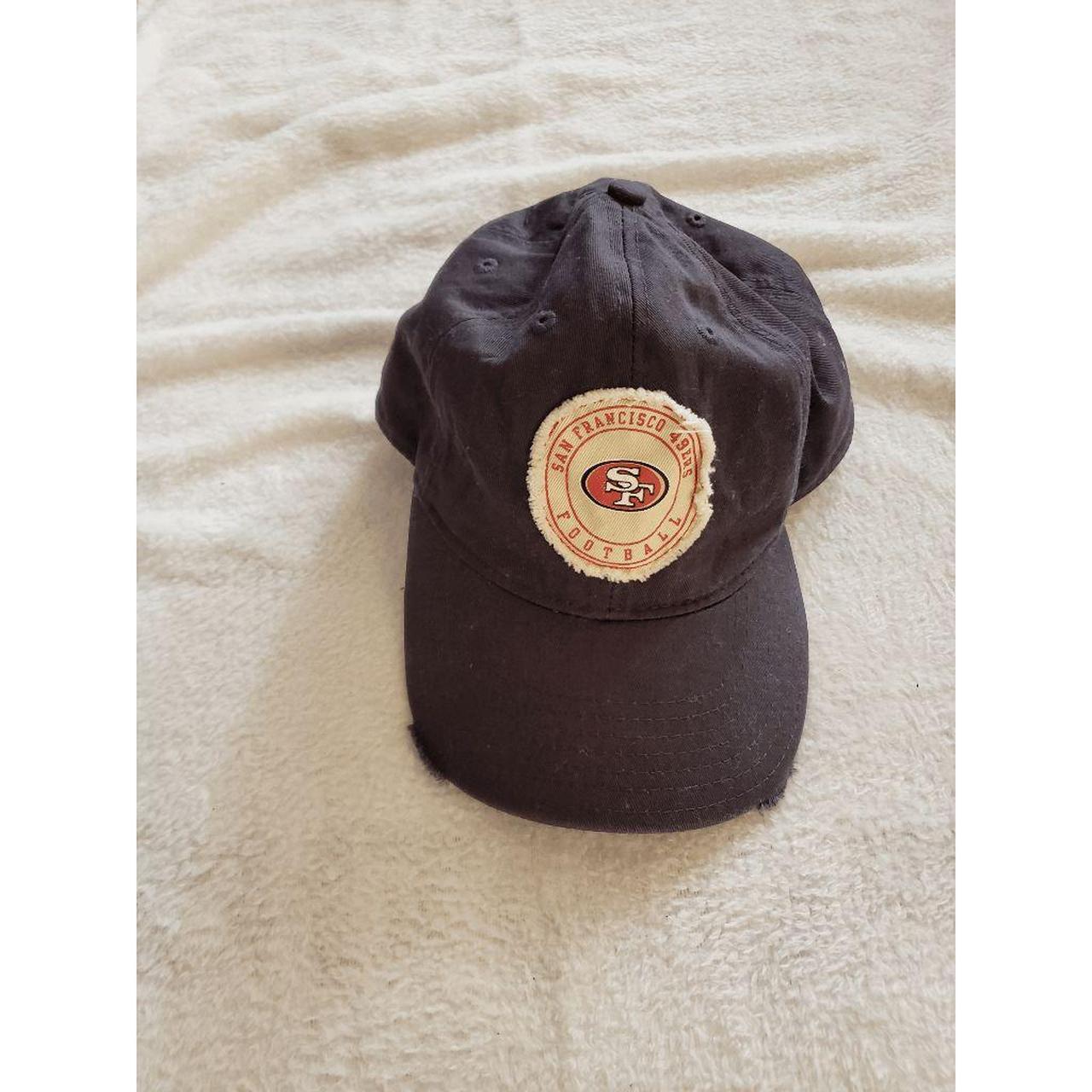 NFL San Francisco 49ers Distress Hat 100%... - Depop