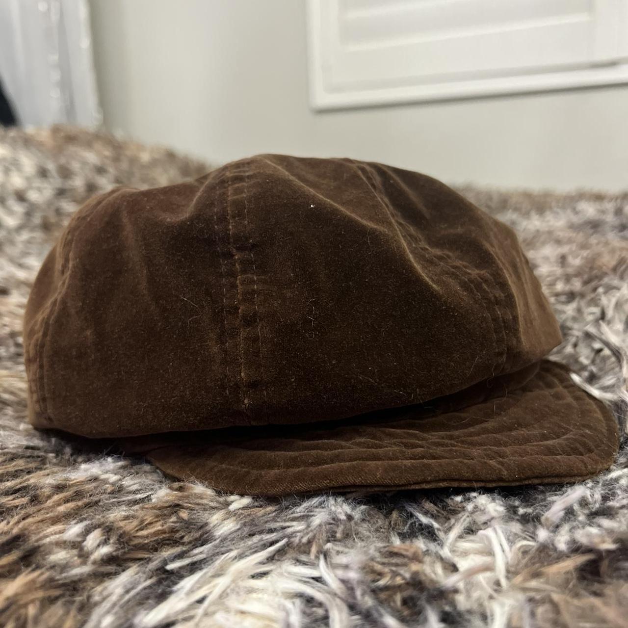 Velvet Baker Hat This Hat Is So Cute On I Just Cant Depop