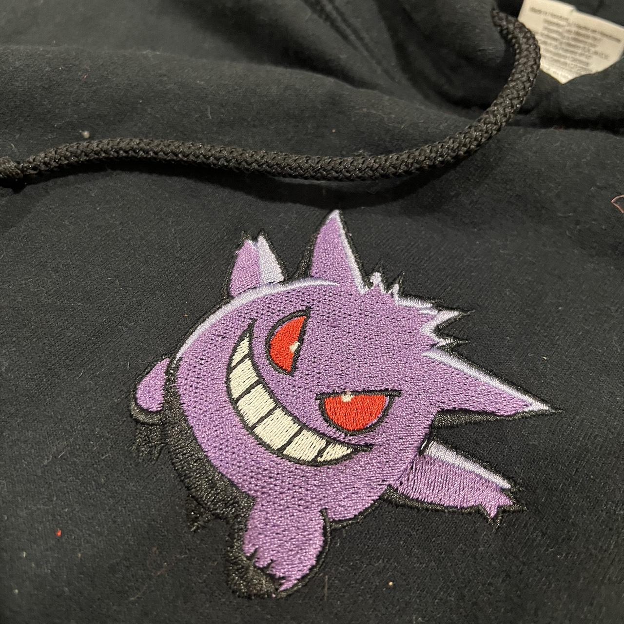 Custom gengar embroidered sweater. #pokemon #gengar... - Depop