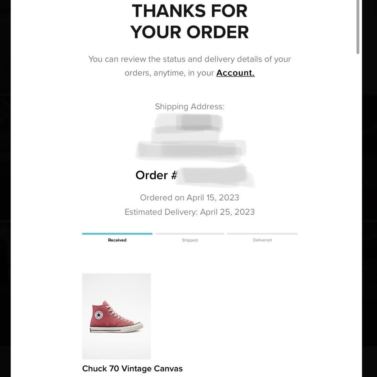 Converse Women's Red Trainers | Depop