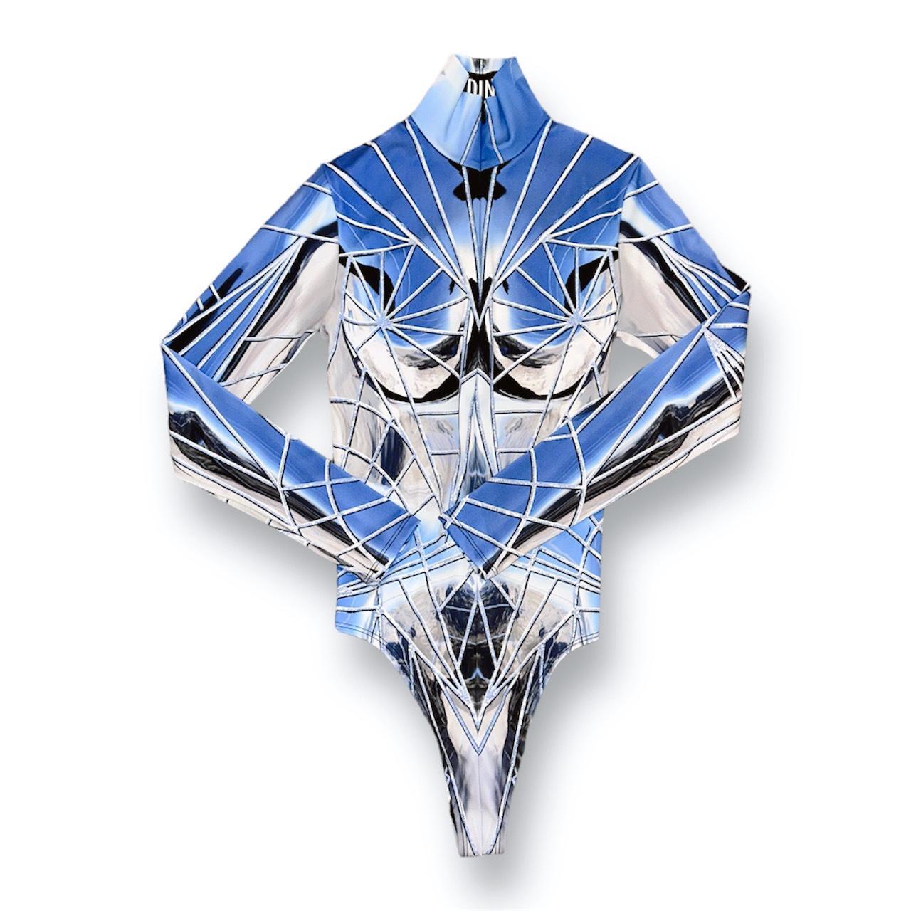 Badinka “You Reflect Sleeved Bodysuit” | Only worn... - Depop