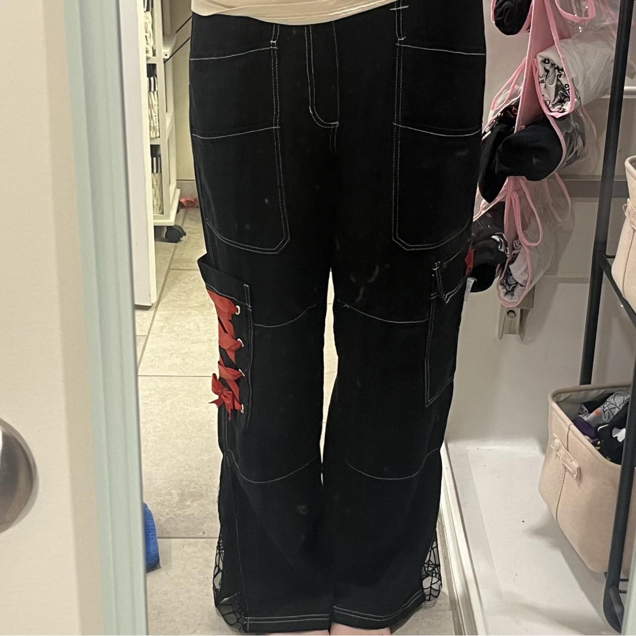 silly little diy mall pants! questions?... - Depop