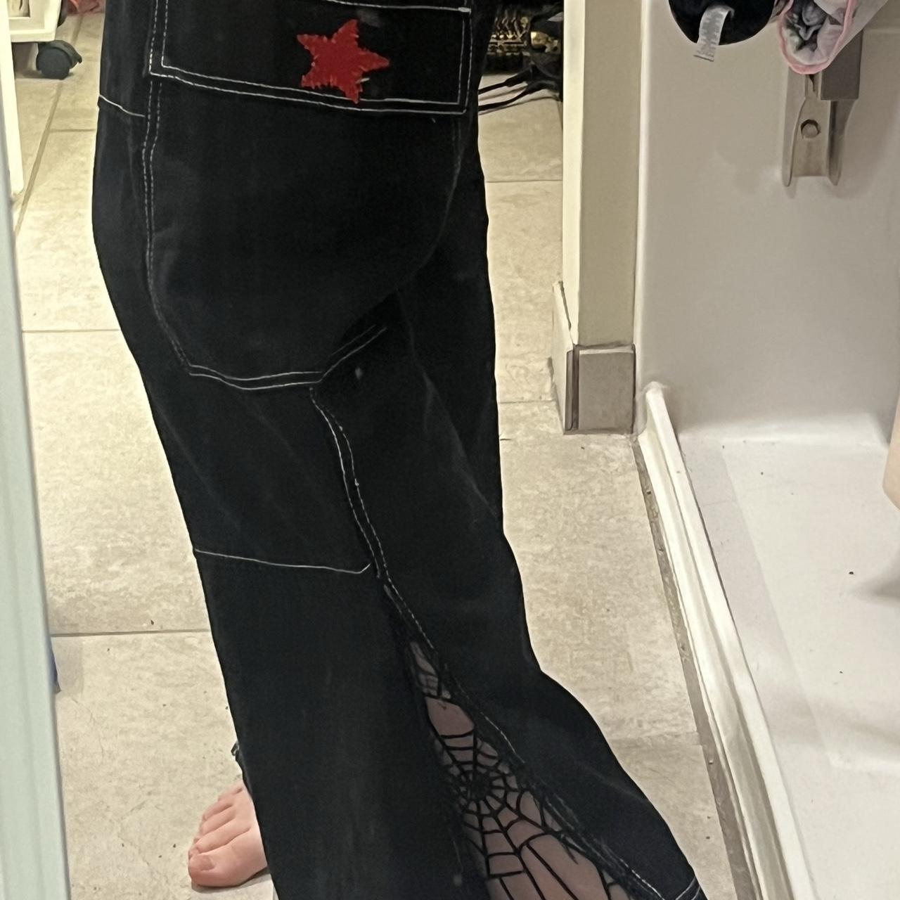 silly little diy mall pants! questions?... - Depop