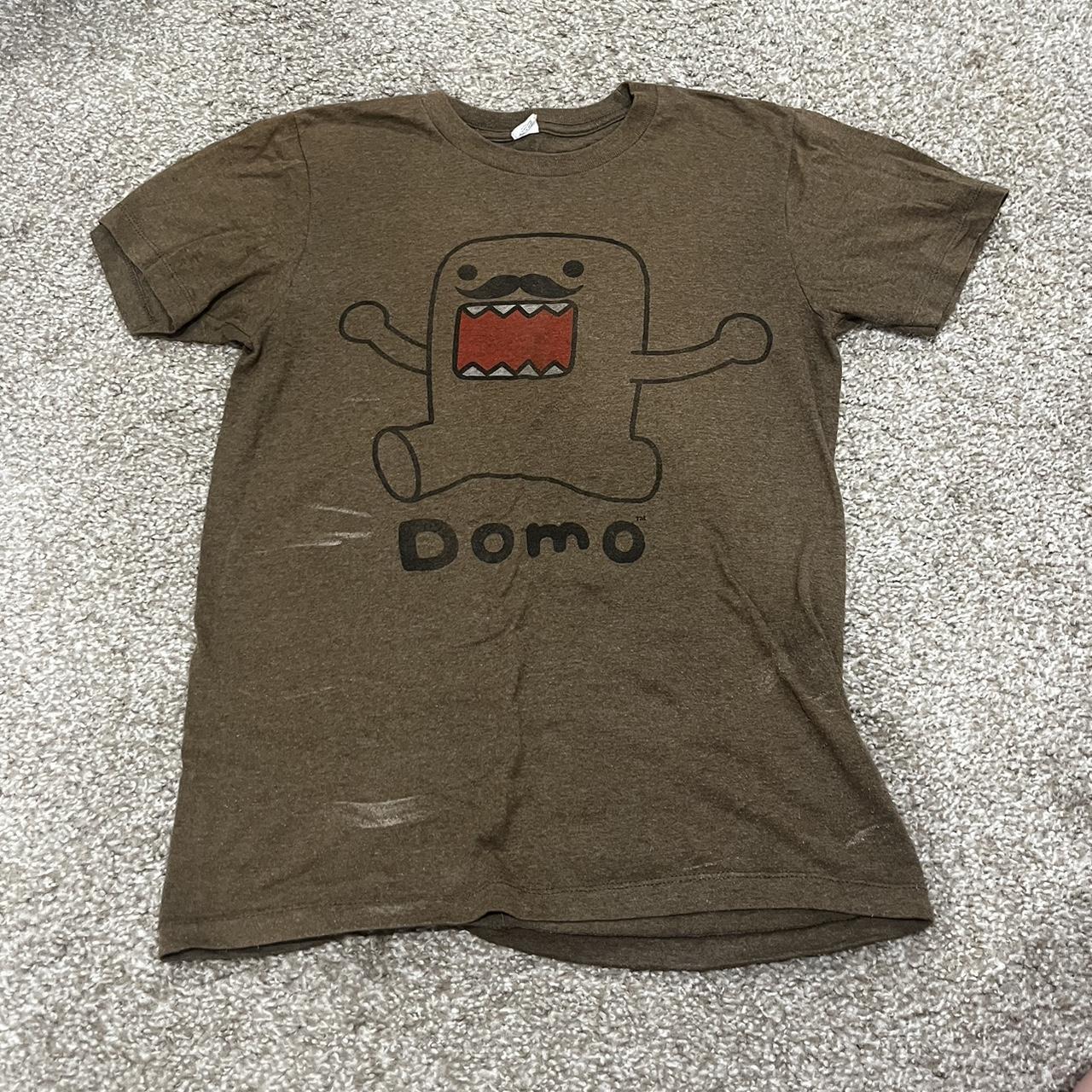 Domo brown and black tshirt - super rare and hard to... - Depop