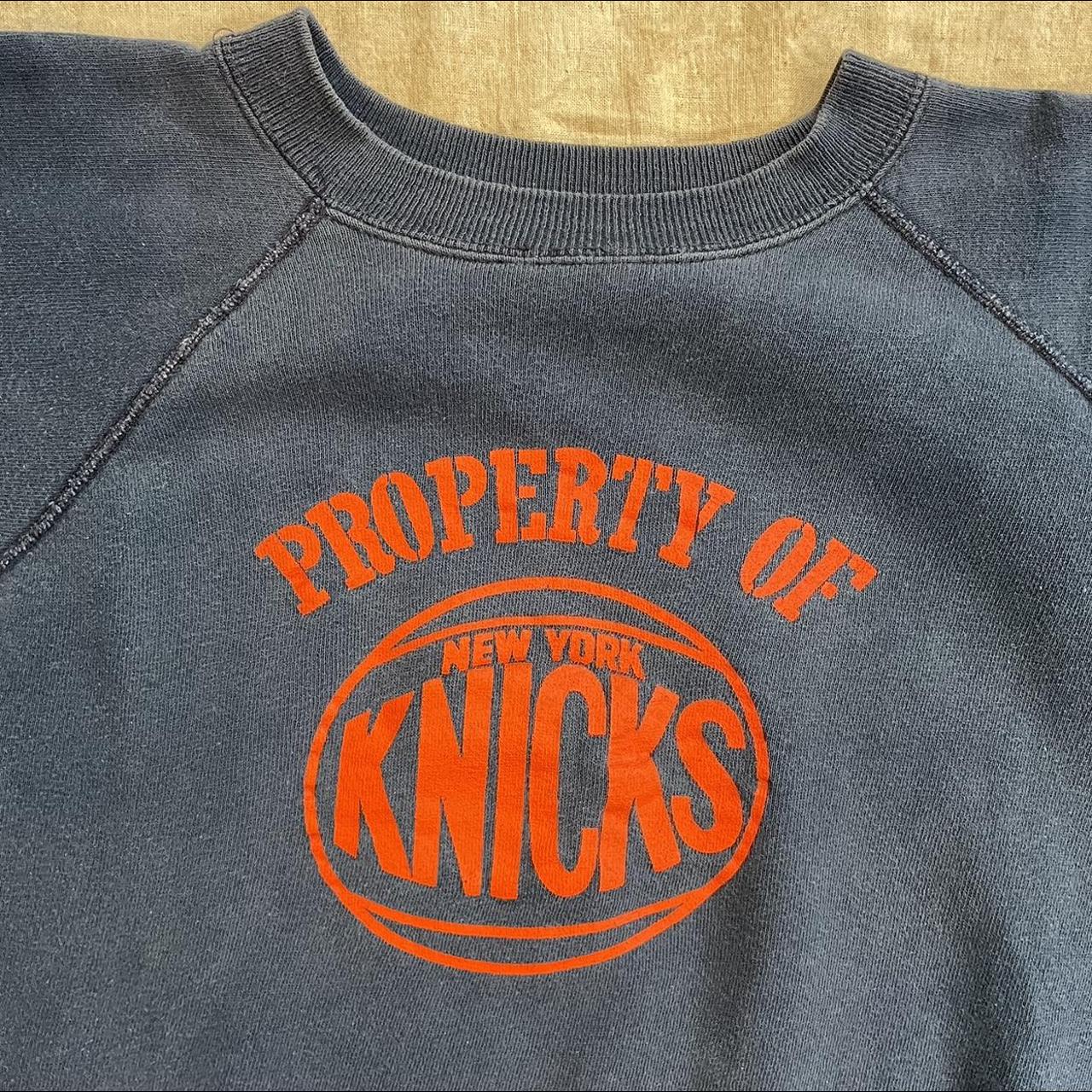 Vintage 60s 70s New York Knicks Sweatshirt -60s/70s... - Depop