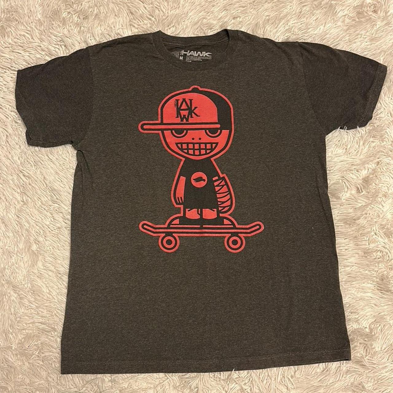 Tony Hawk Skater shirt Size medium 19.5 pit to... - Depop