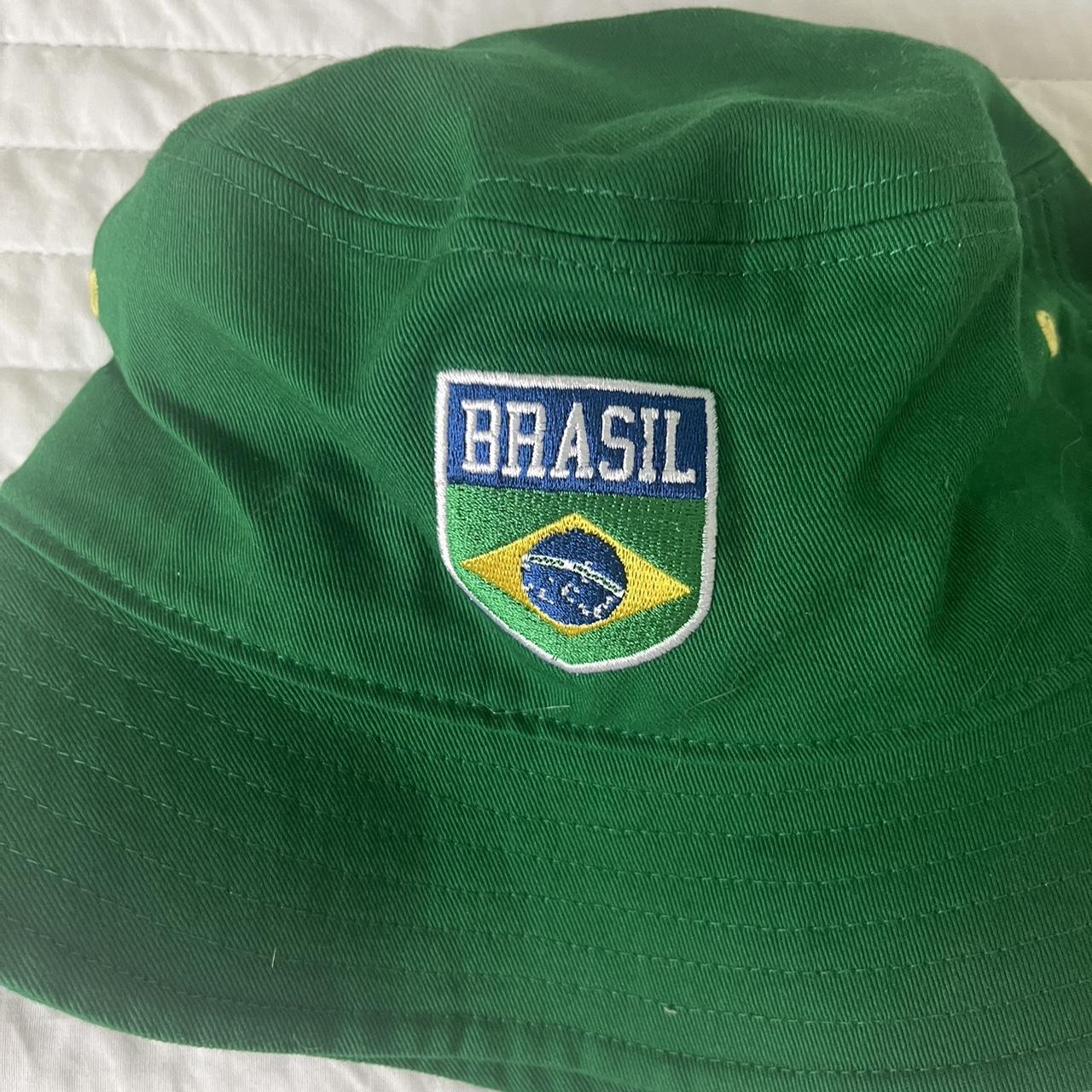 Vintage Brazil Bucket Hat - new, no tag Never worn,... - Depop