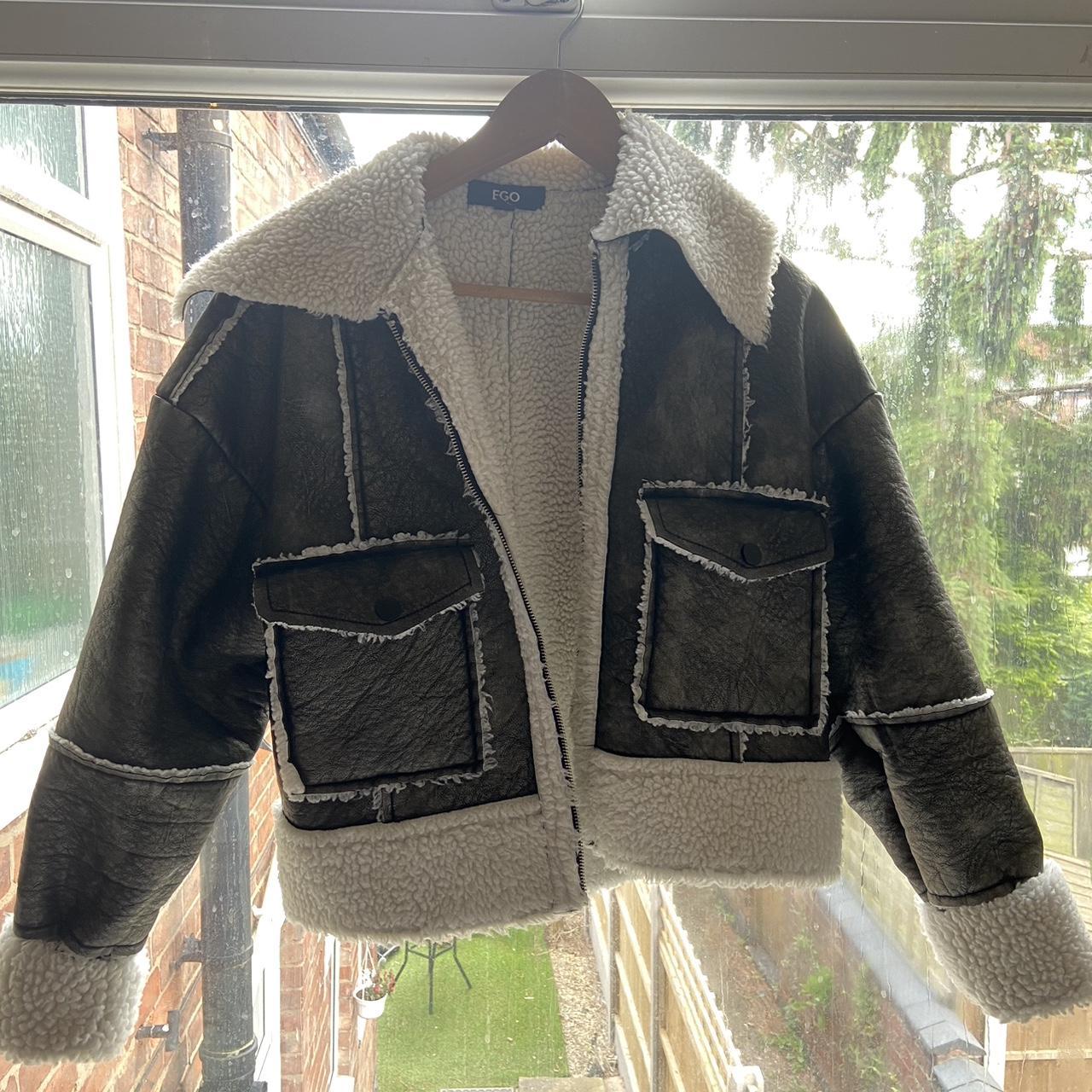 ego jacket in size 6. perfect condition - Depop