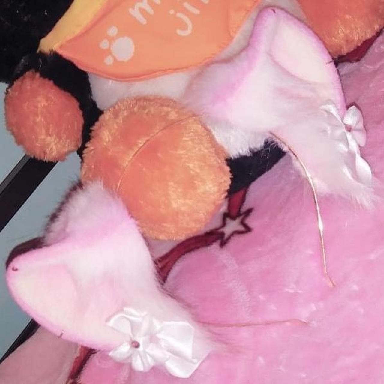 ‼️ON HOLD‼️ Pink tanuki - Catzoclub Cute ears, but... - Depop