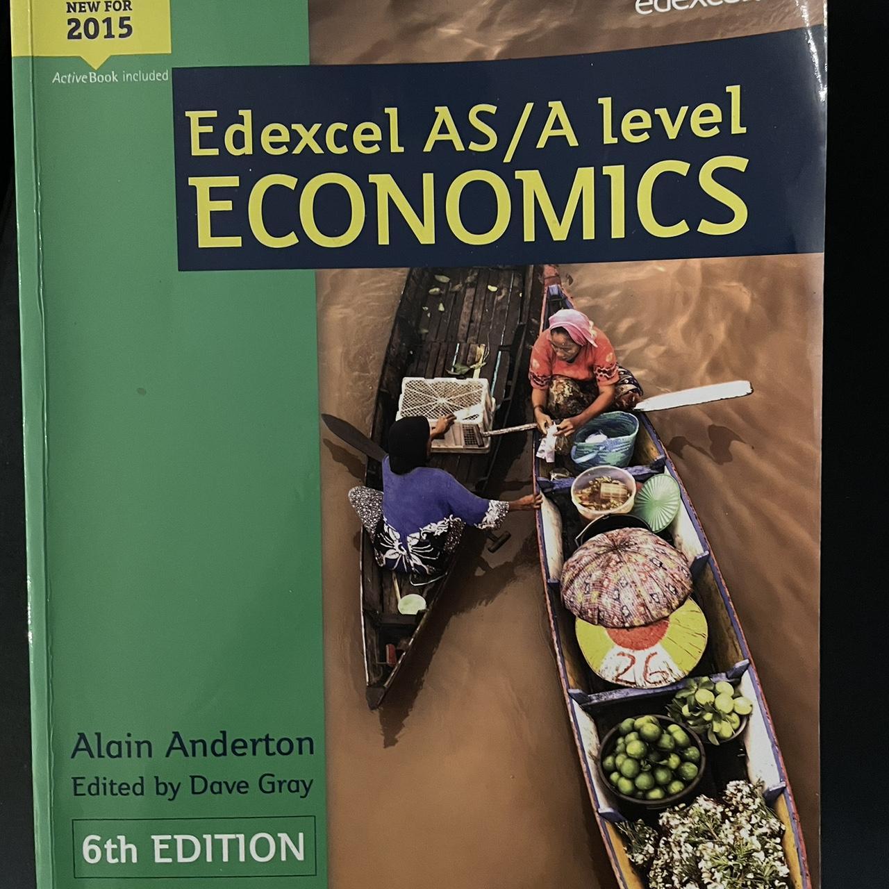 Edexel AS/A level econ textbook 6th edition. Great... - Depop
