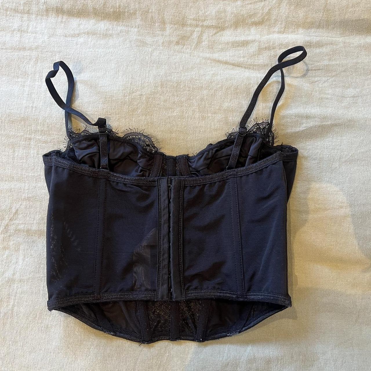 Glassons lace black corset🖤 - size 6 - in perfect... - Depop