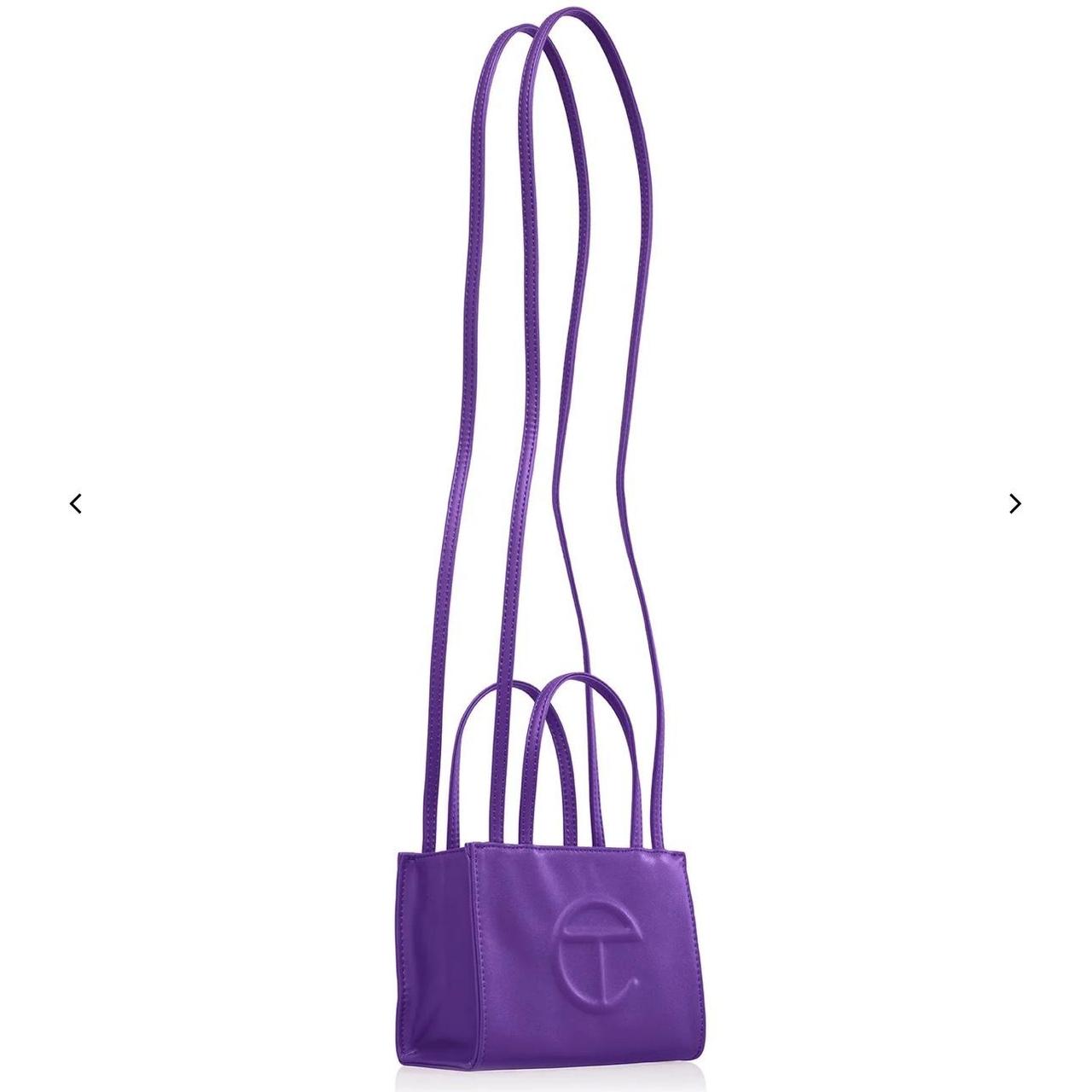 Telfar Small Shopping Bag - Grape - Depop