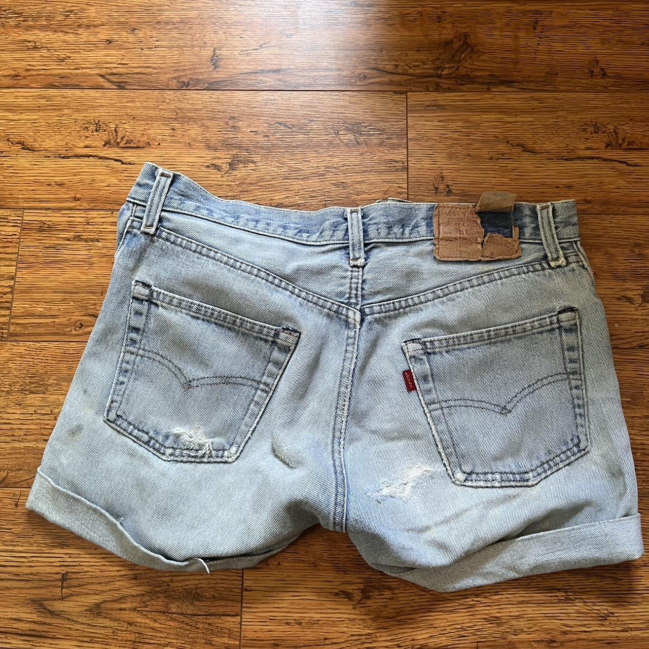 Super cool vintage Levi’s cutoff shorts from my... - Depop
