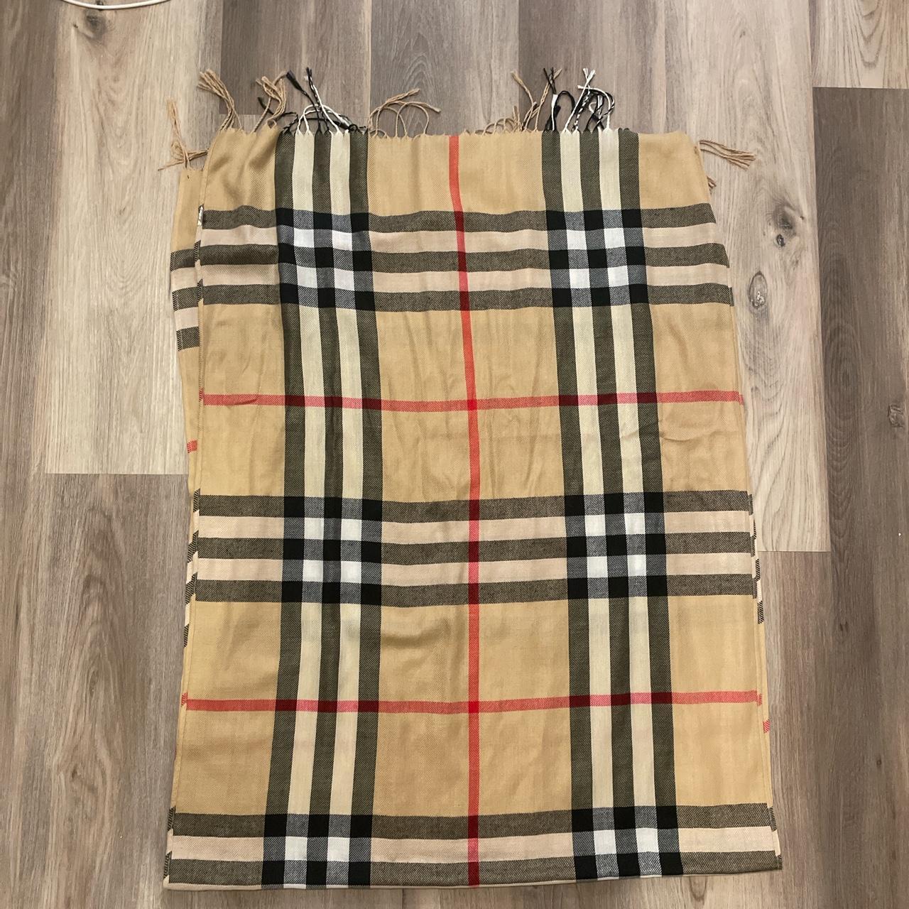 Burberry print turban scarf thing... - Depop