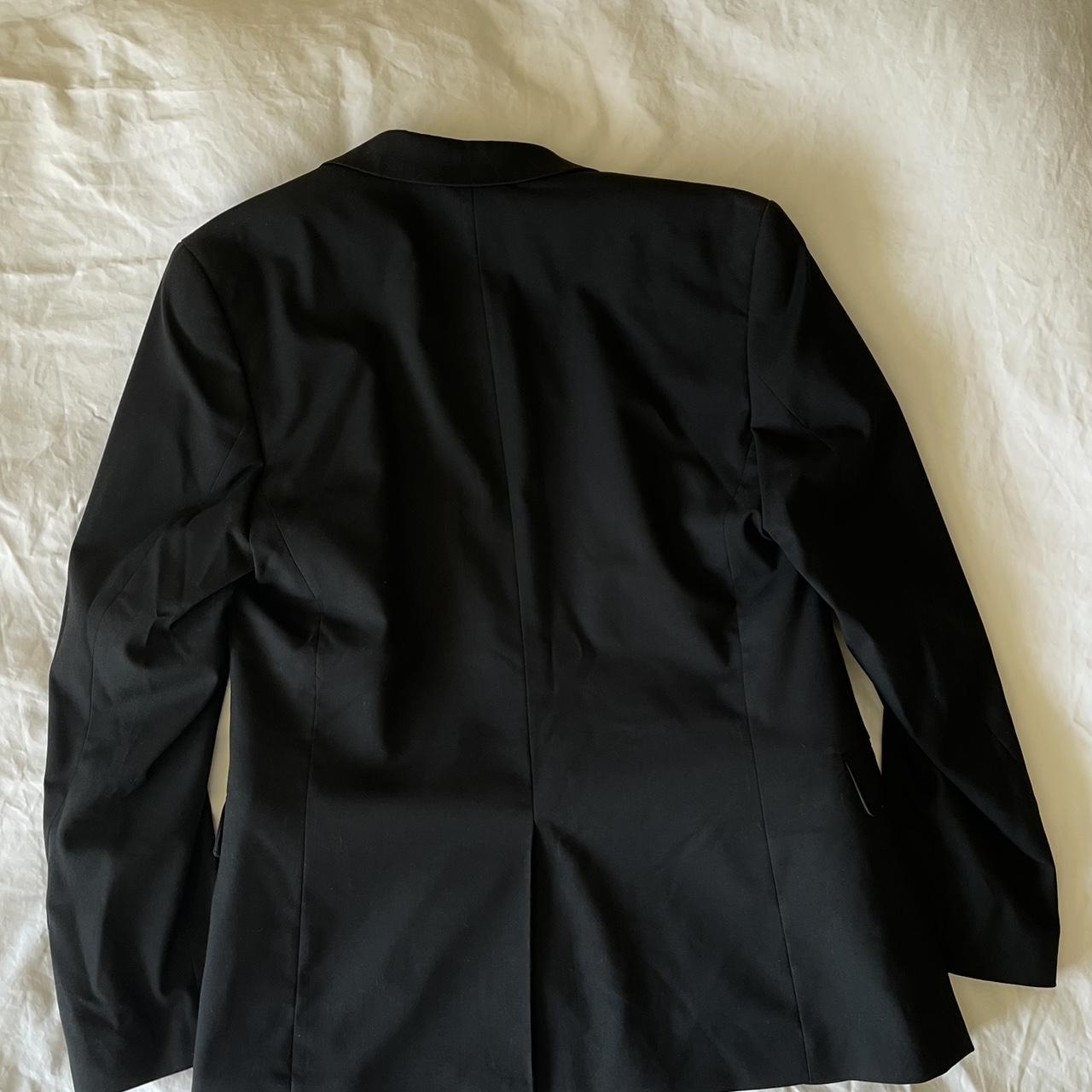 H&M Black Blazer Slim fit size 38R Worn once - Depop
