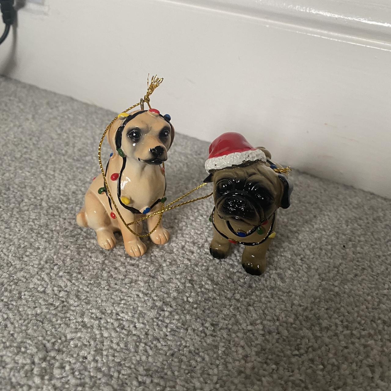 Typo dog Christmas tree decorations - Depop