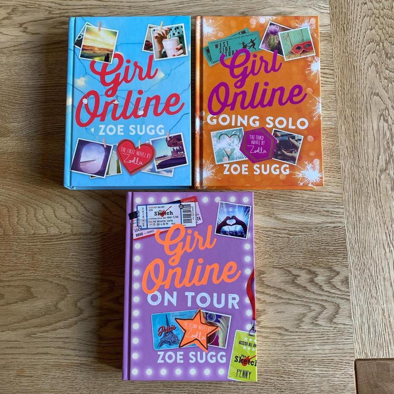 Bundle 3 x Girl Online Hardback Books Zoella Zoe... - Depop