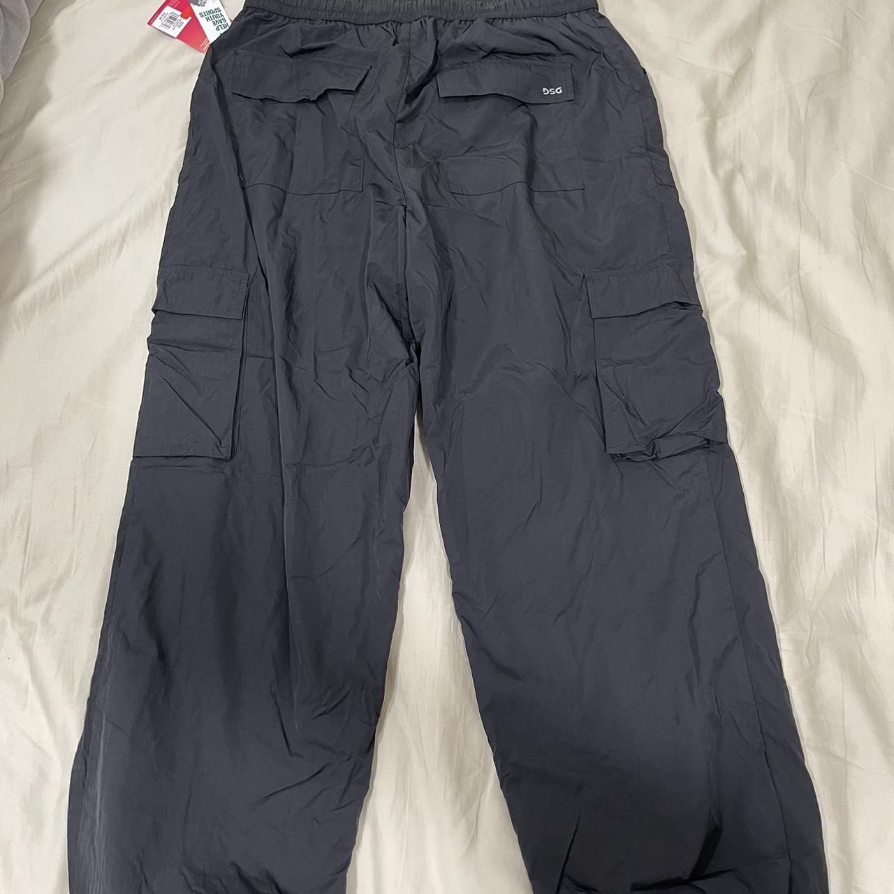 DSG Women's Parachute Pants / Cargos Size large... - Depop
