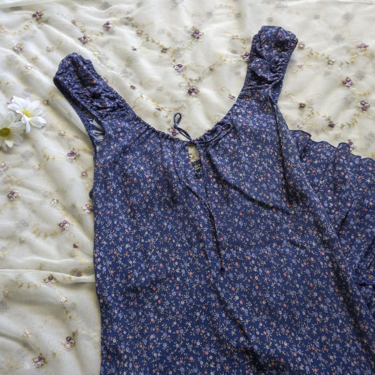 Rampage milkmaid dress Gorgeous 90s milkmaid style... - Depop