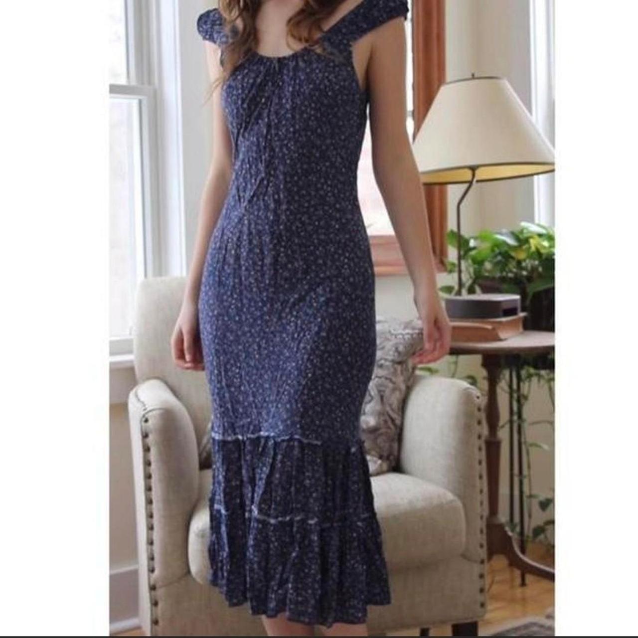 Rampage milkmaid dress Gorgeous 90s milkmaid style... - Depop