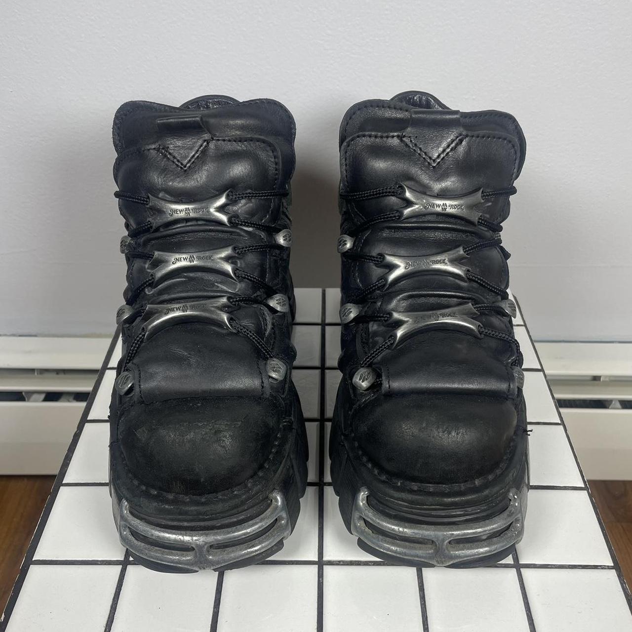 New Rock Tower M-106-S1 Ankle Boots Size 39 Great... - Depop