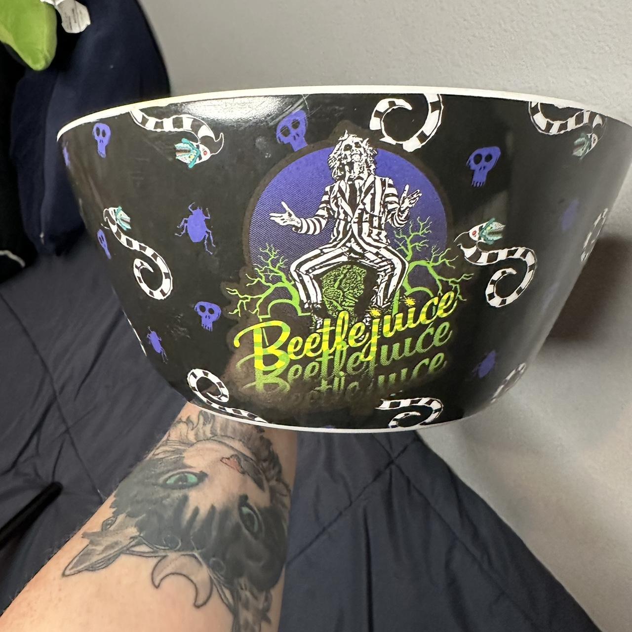 Beetlejuice Sandworm Melamine Bowl Candy, popcorn... - Depop