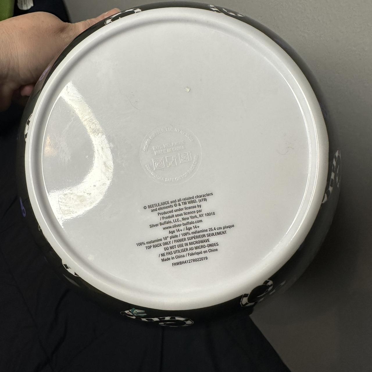 Beetlejuice Sandworm Melamine Bowl Candy, popcorn... - Depop