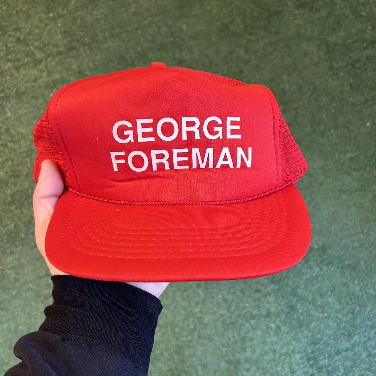 Vintage George Foreman men’s vintage trucker... - Depop