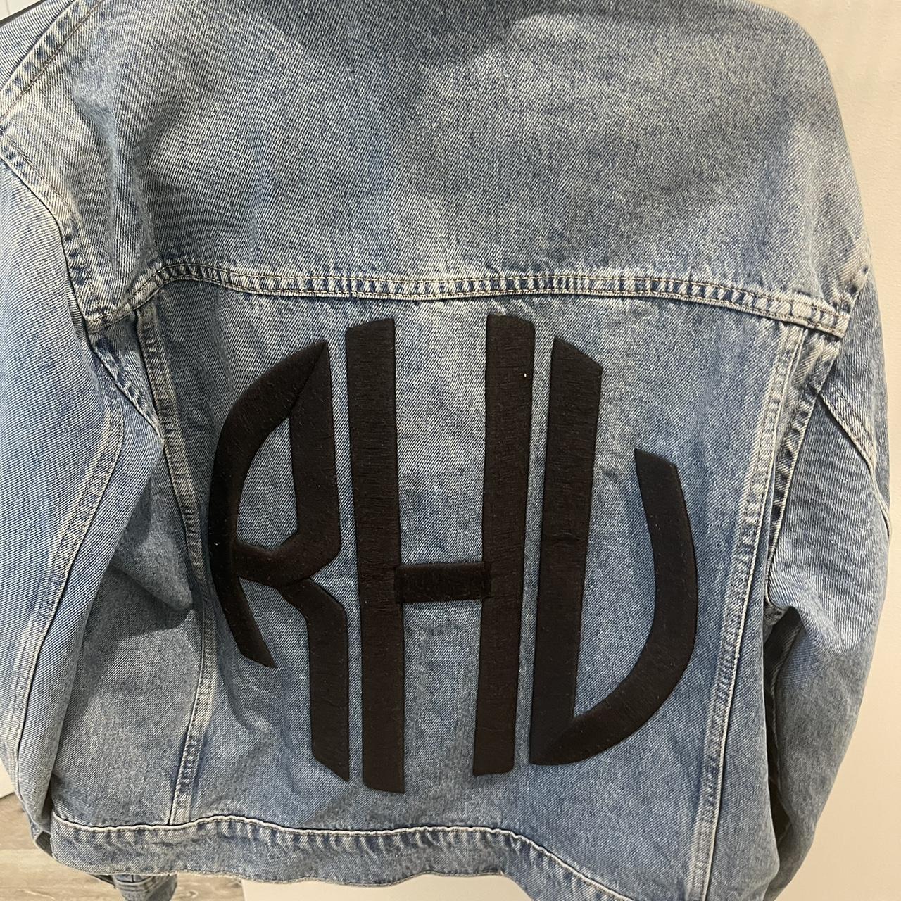 RHU denim Jacket ! Only worn once! #designer #rhude... - Depop