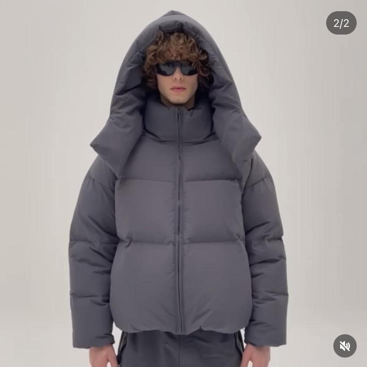 Seventh Store Meteor space coat Large Puffer jacket - Depop