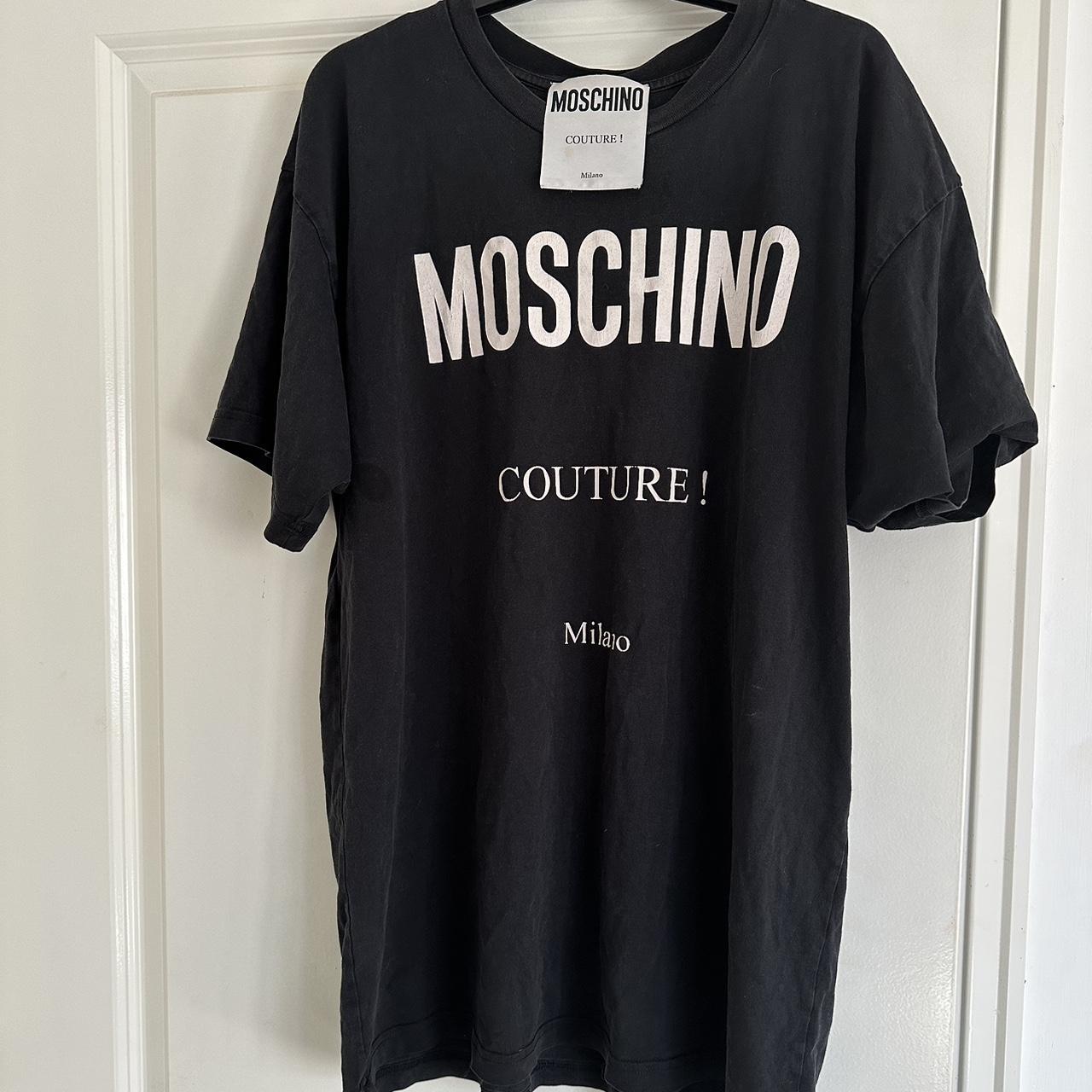 Womens Moschino Tshirt Size Small Good condition - Depop