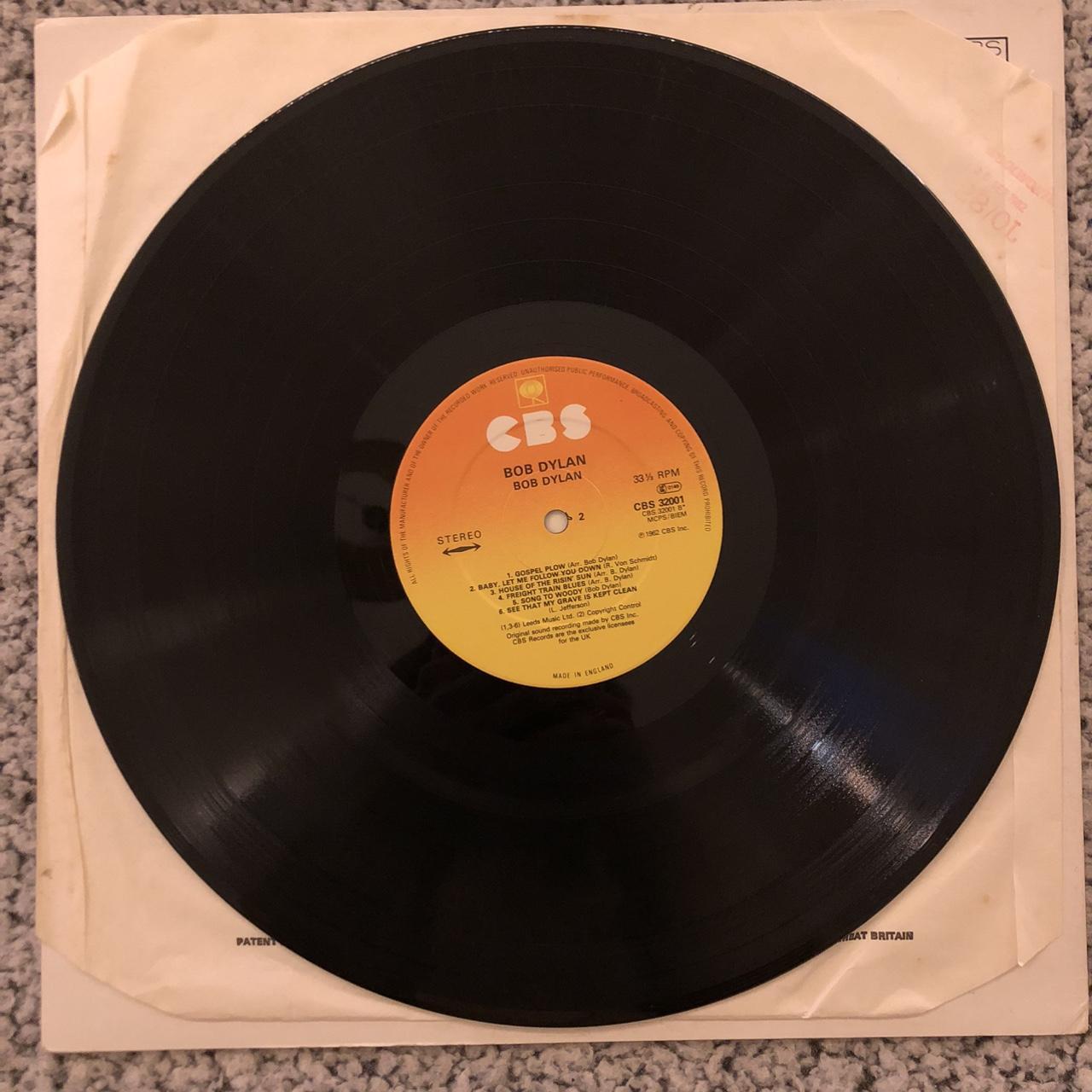 Bob Dylan’s self-titled debut album, vinyl lp. A... - Depop