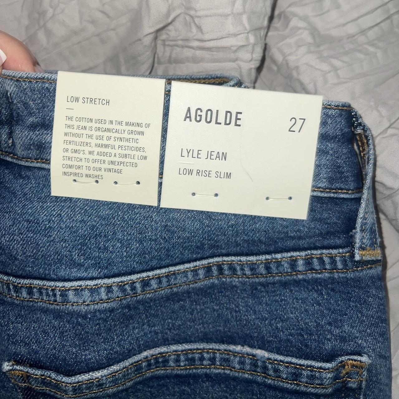 Agolde low rise slim Lyle jean NEVER WORN TAGS... | Depop