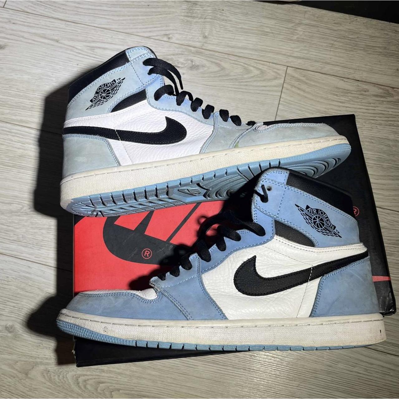 Jordan 1 Unc University Blue Size 12 Used Og... - Depop