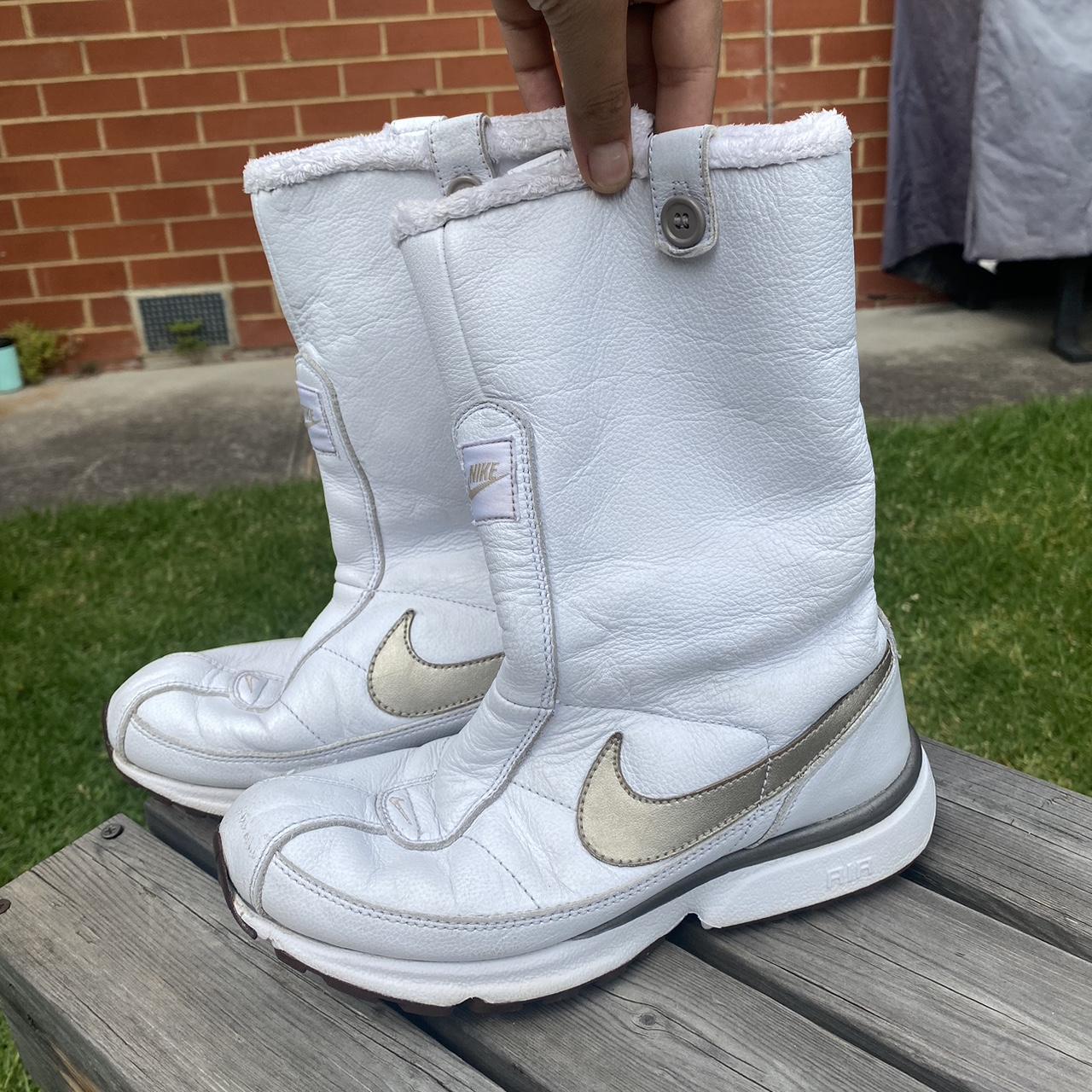 Incredible Rare Nike Air High Top Moon Boots Depop