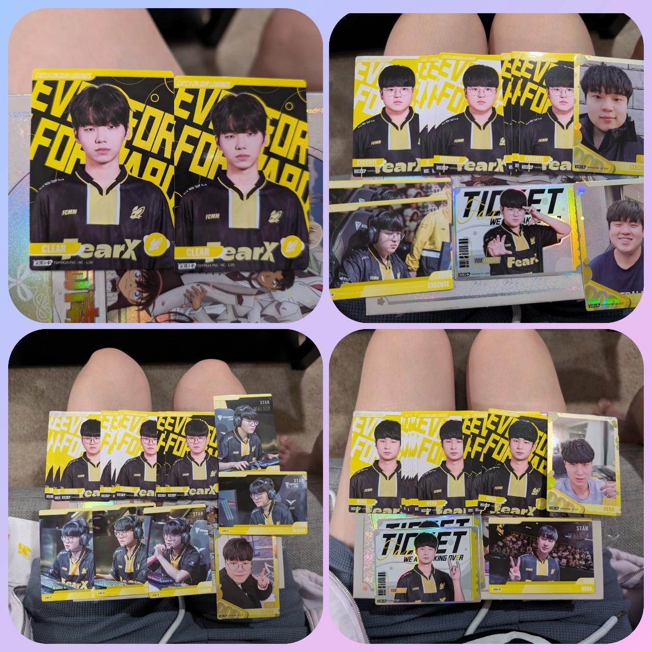 LCK League of Legends FearX bundle collectable... | Depop