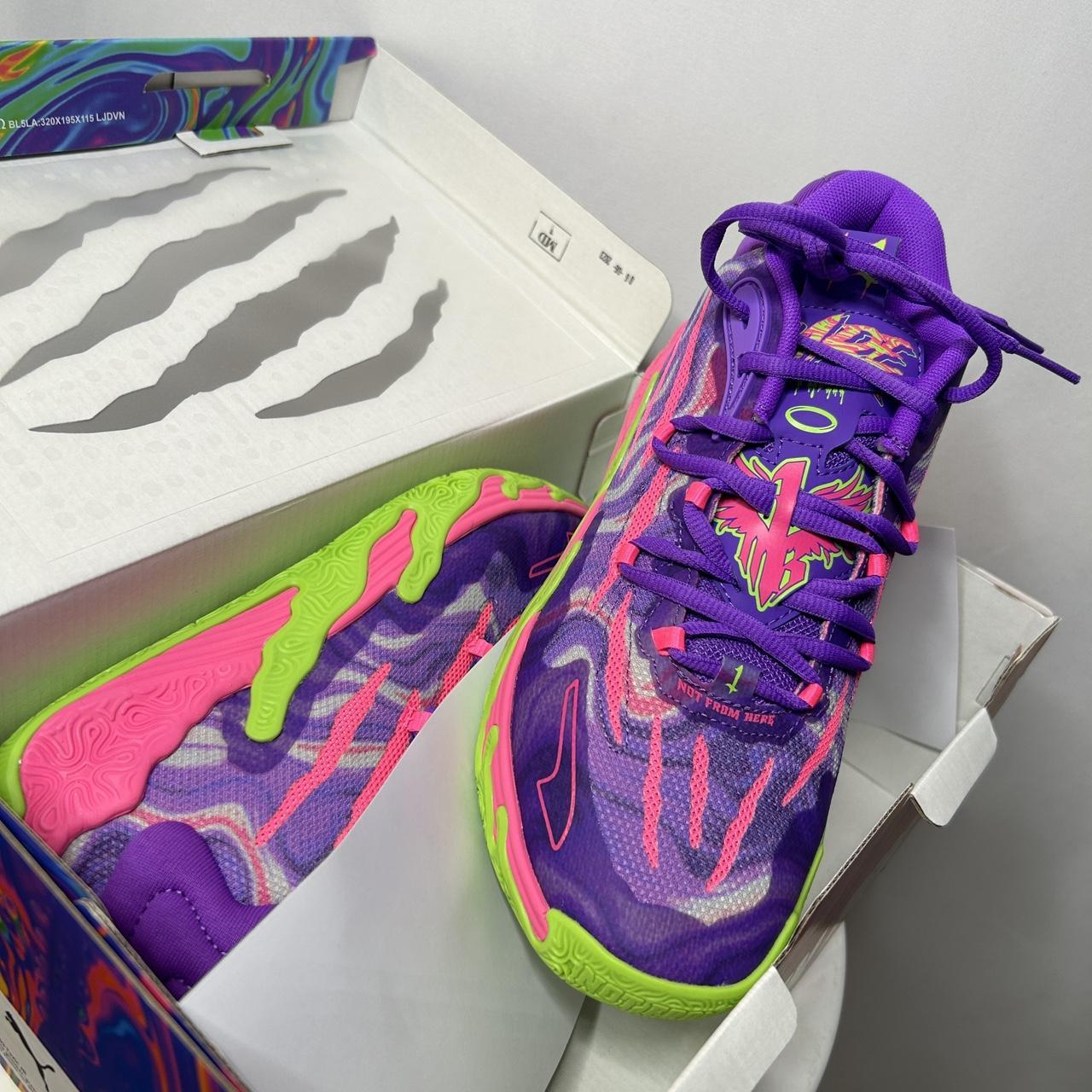 Puma Melo Ball MB.03 Toxic JR Youth 6.5 / Women’s 8 - Depop