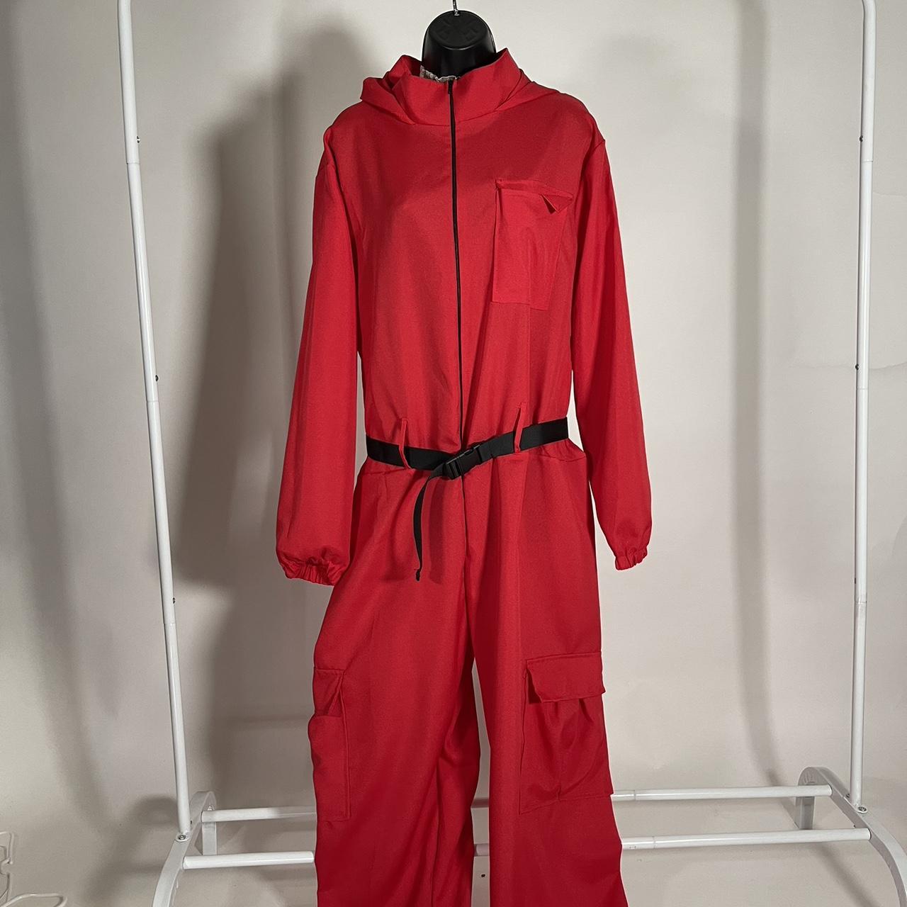 Squid game guard cosplay costume Mask not... - Depop