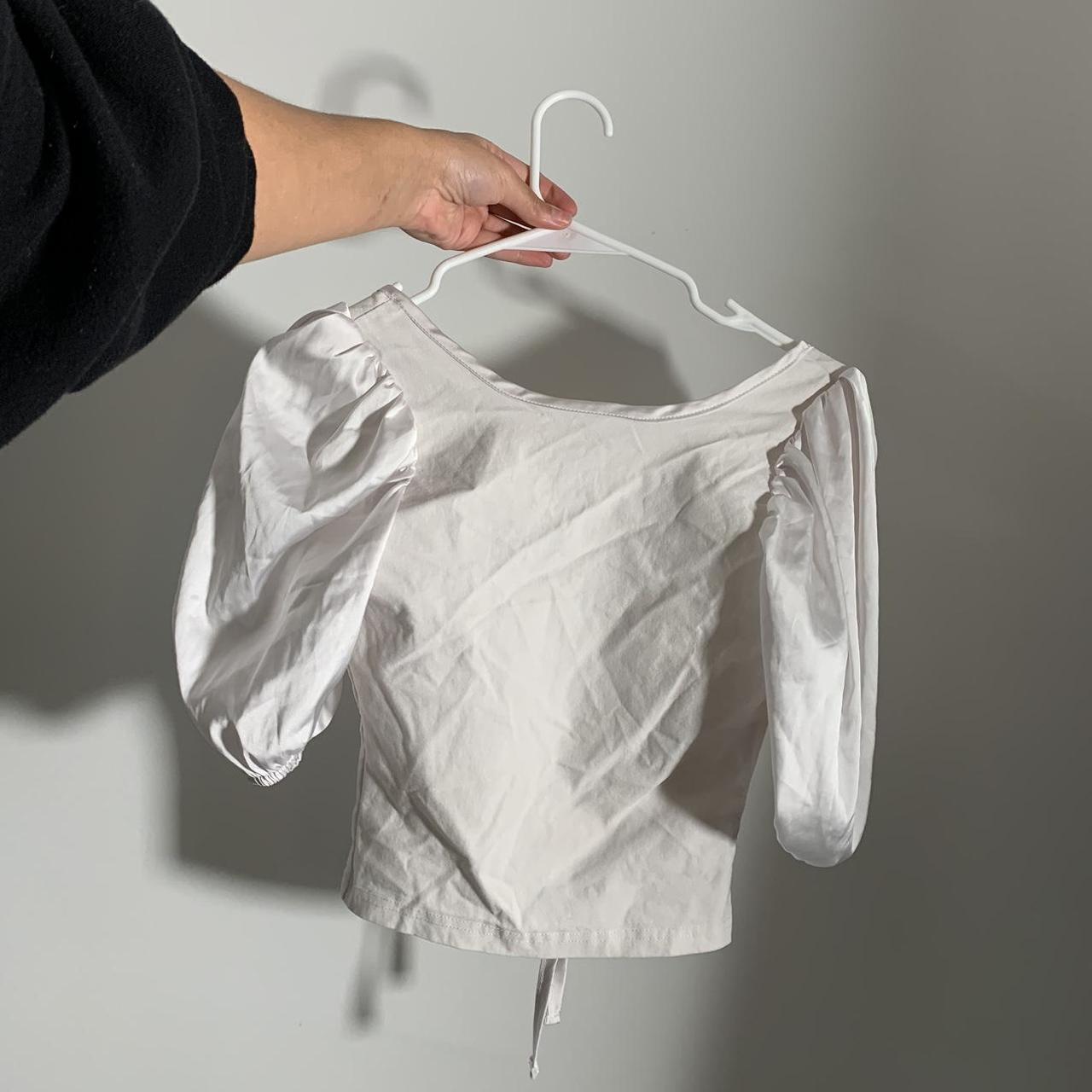 Cute milkmaid top - Depop