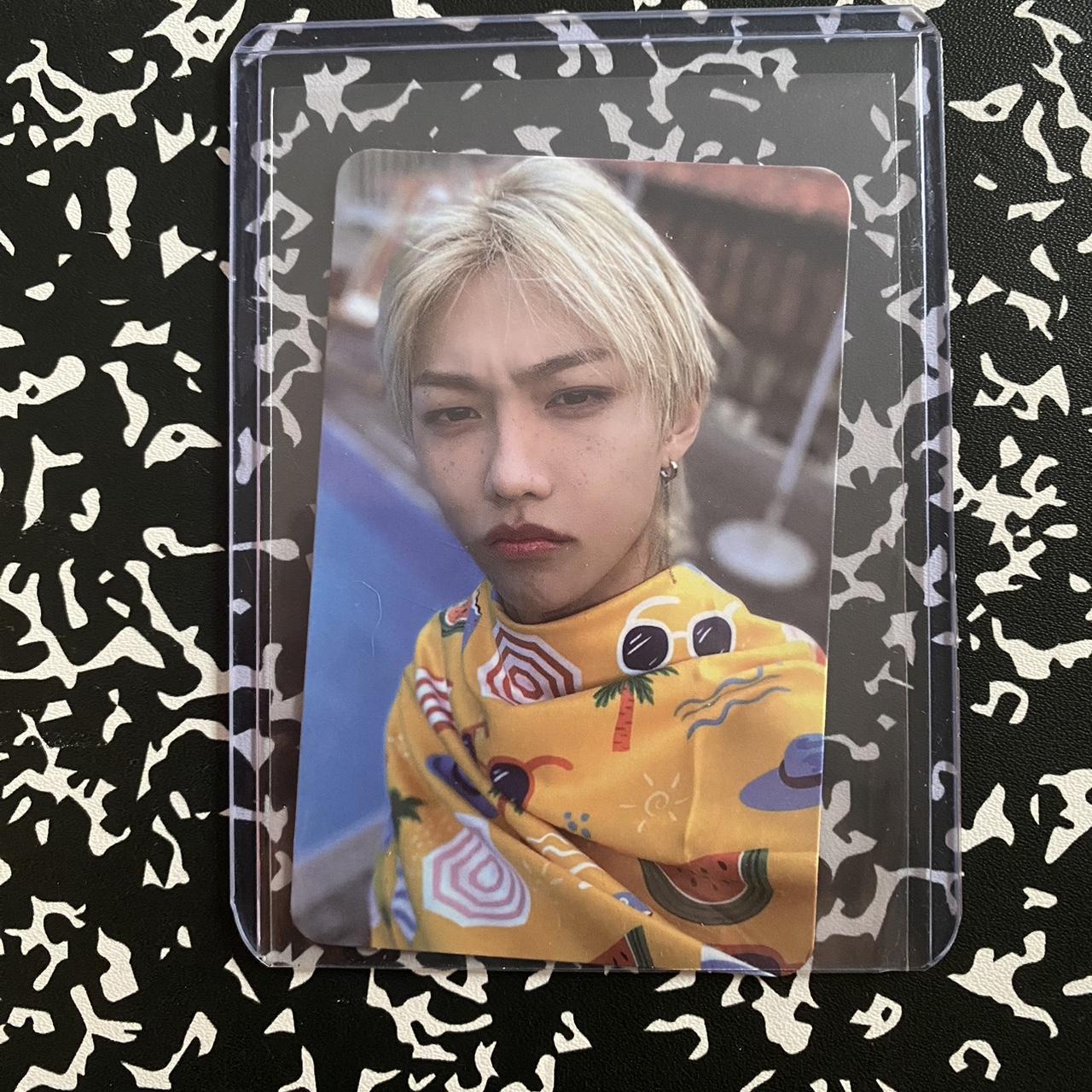 Felix Official Double Sided Photocard Stray Kids The... - Depop